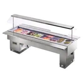 REFRIGERATED ISLAND BUFFET DISPLAY VENTILATED COOLING - MOD ...