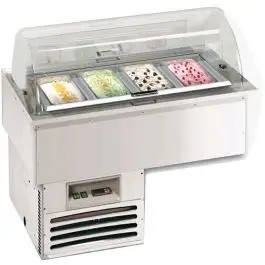 REFRIGERATED DROP-IN FOOD WELL DISPLAY - MOD. GELATISSIMO 4 - ICE CREAM ...