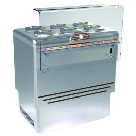 POZZETTI ICE CREAM CHEST FREEZER - MOD. DOLCE VITA 6 LUXE - CAPACITY LT ...