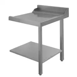 Exit table for hood dishwasher with upstand - Mod TAV ALZATINA - Right ...